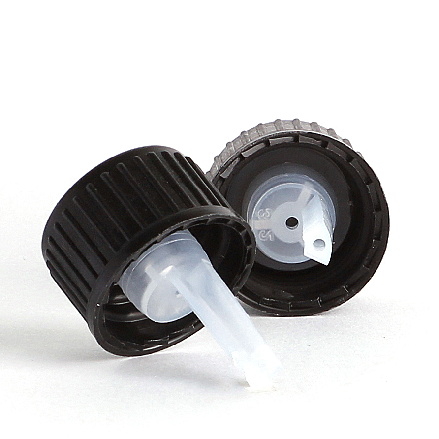 GL18 Black Cap with 1.5mm Dropper - Instapac