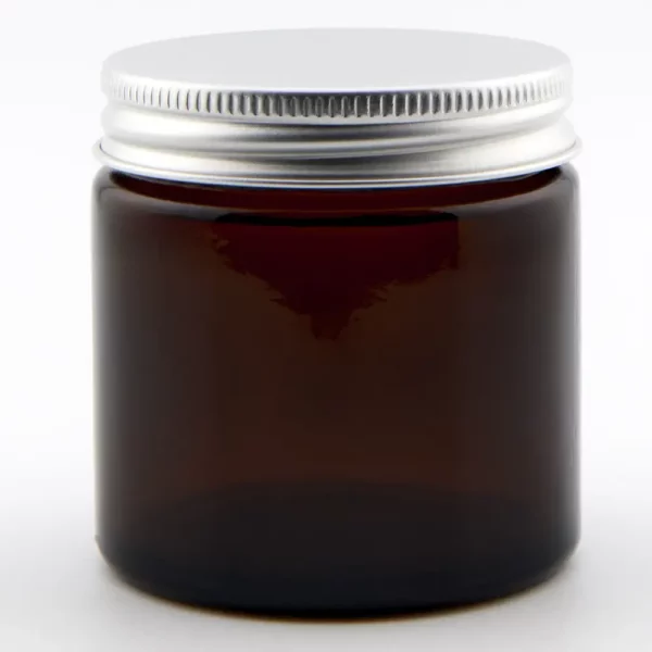 60ml Amber Glass Ointment Jar and Aluminium EPE lined cap - InstaPac